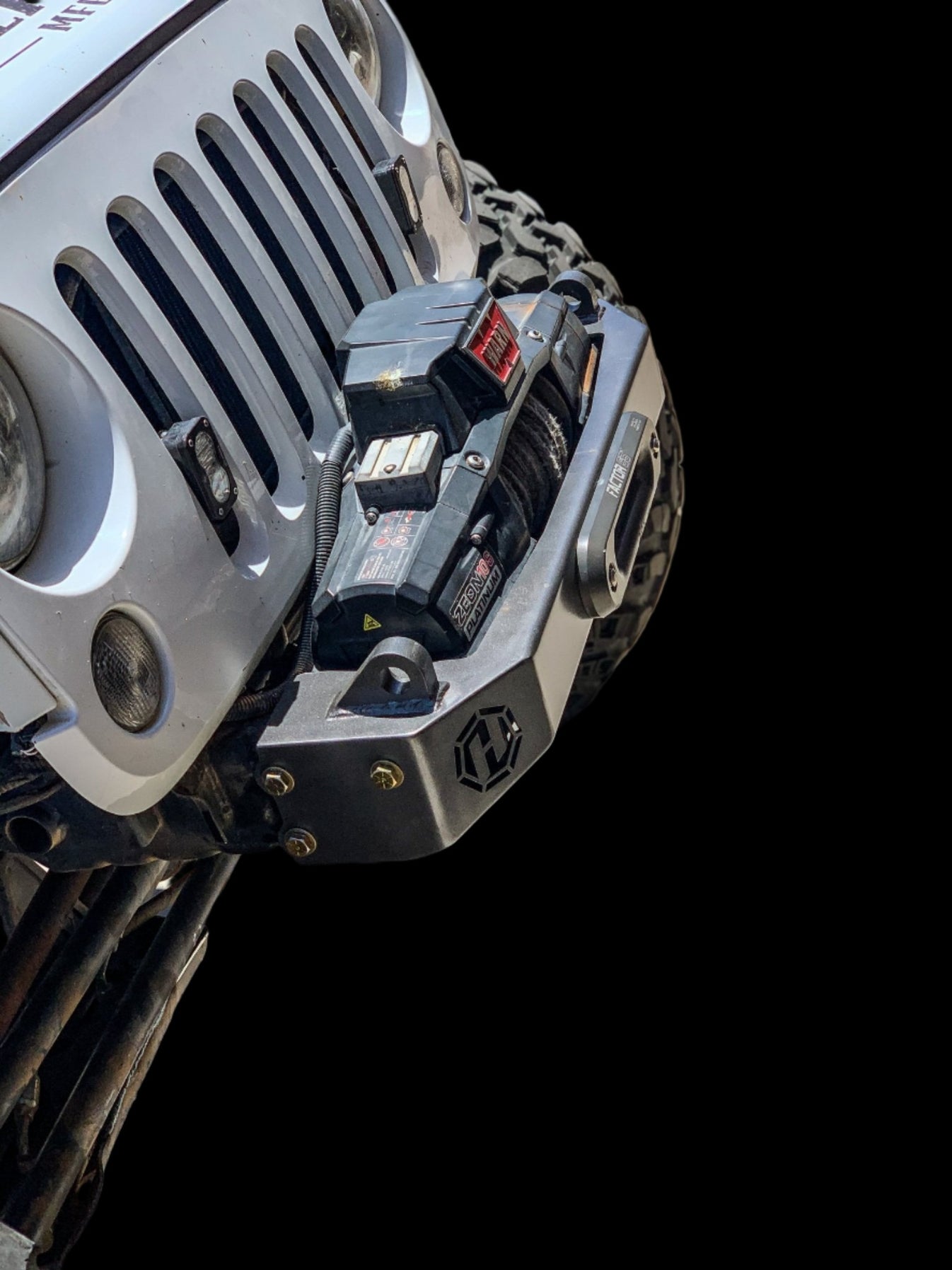 High Clearance Frame Chop front Bumper for JK/JL/JT - Hepta MFG