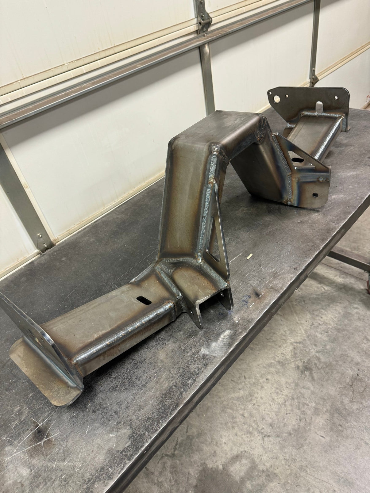 JKU 4 Door Double Triangulation rear crossmember kit - Hepta MFG